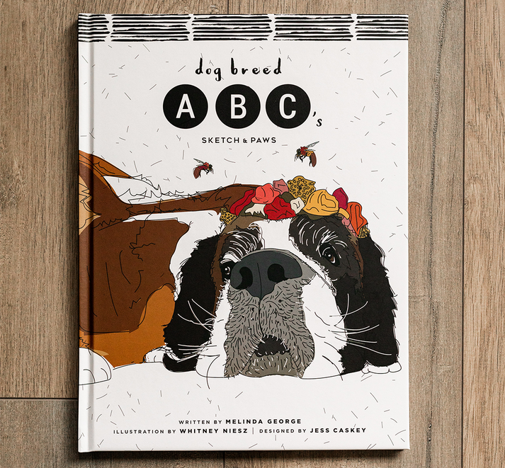 Dog Breed ABC's Book – Sketch and Paws